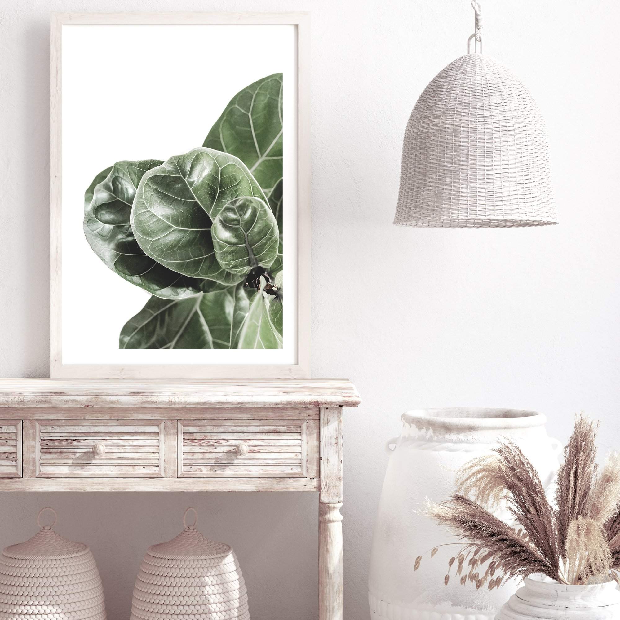 Fiddle Leaf Fig Art Print, Framed Wall Art & Canvas Print – The Paper Tree